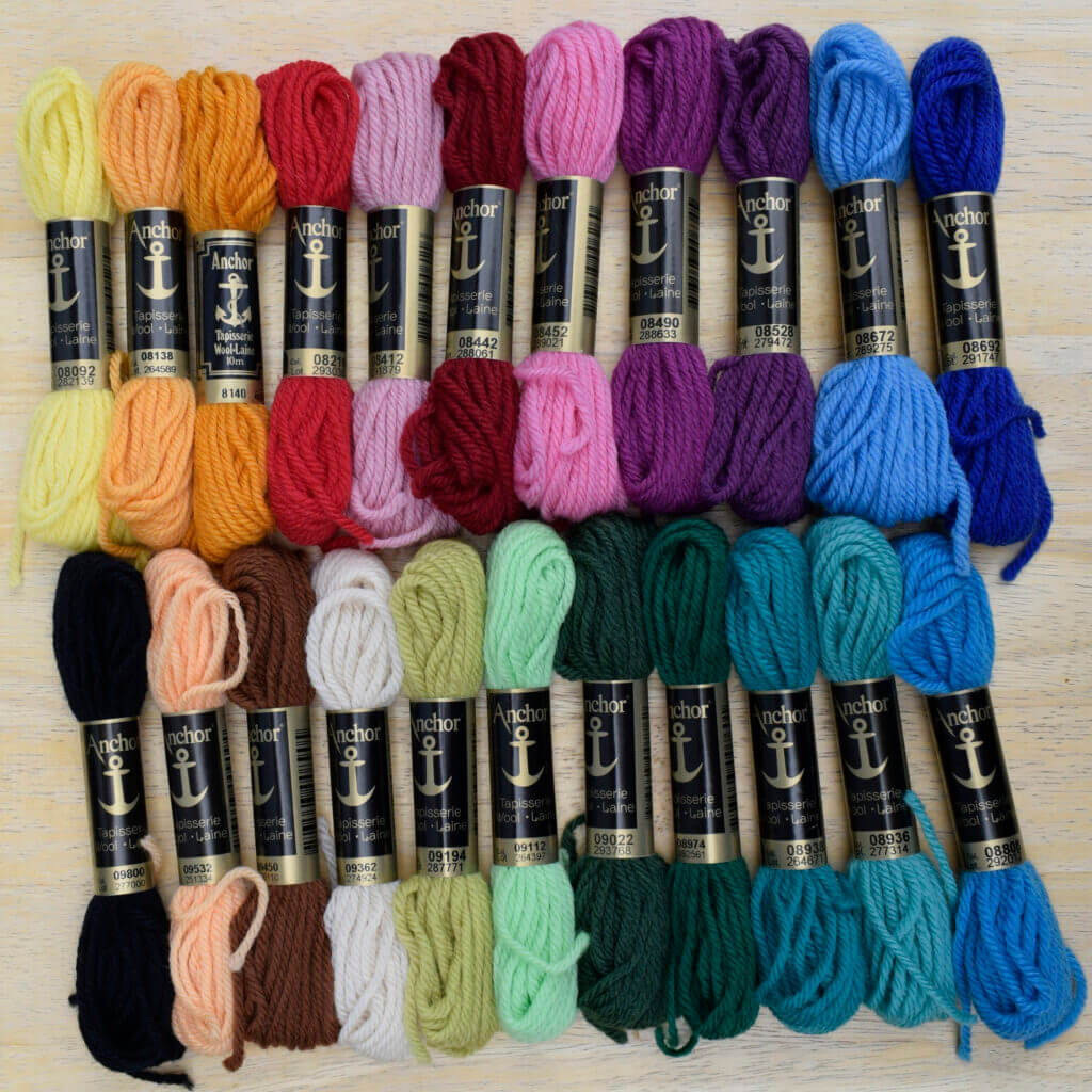Anchor Tapestry Wool 10m – Pure Wool Thread - The Frog in the Craft