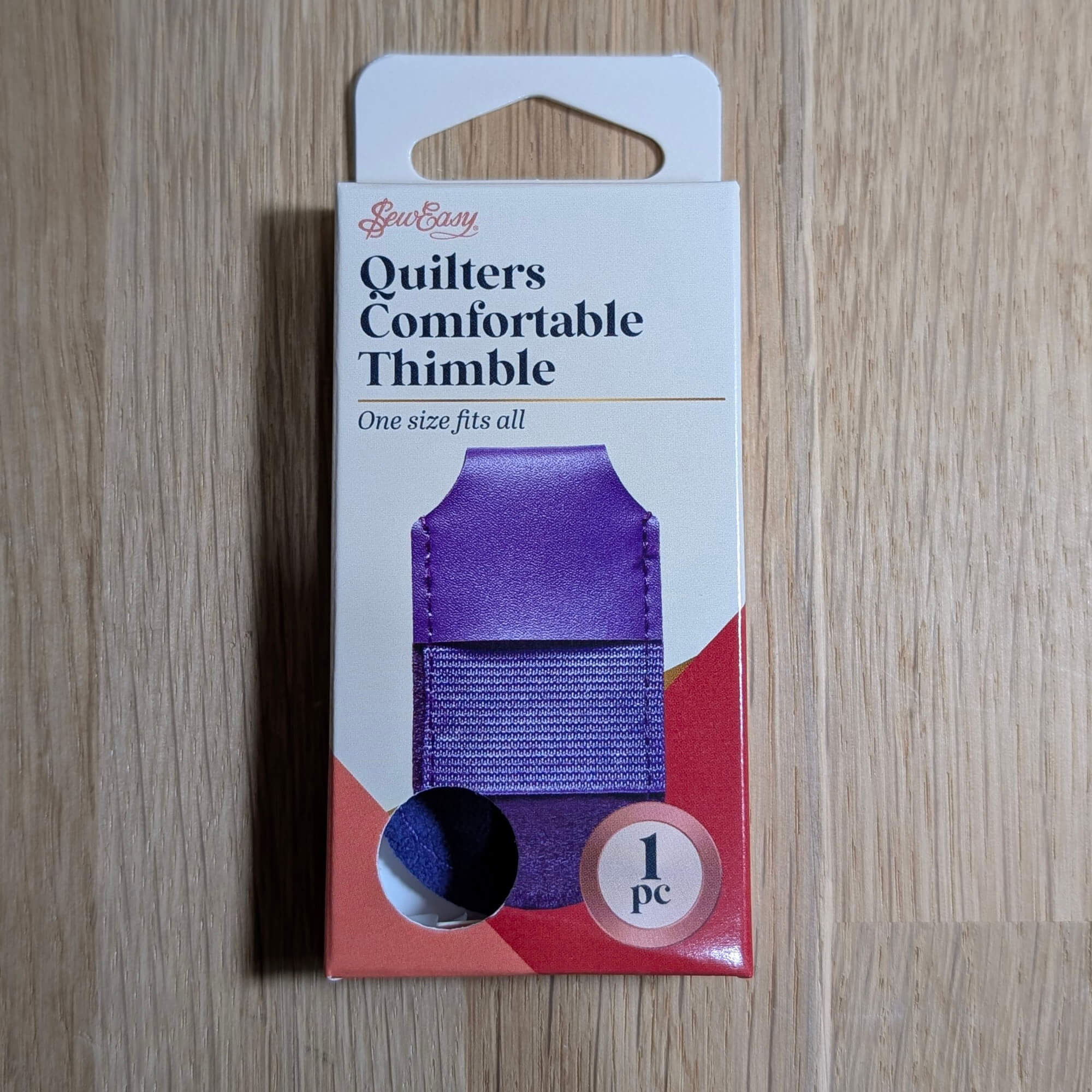 Sew Easy Quilter’s Leather Thimble - Full Finger Sewing Protector - The ...